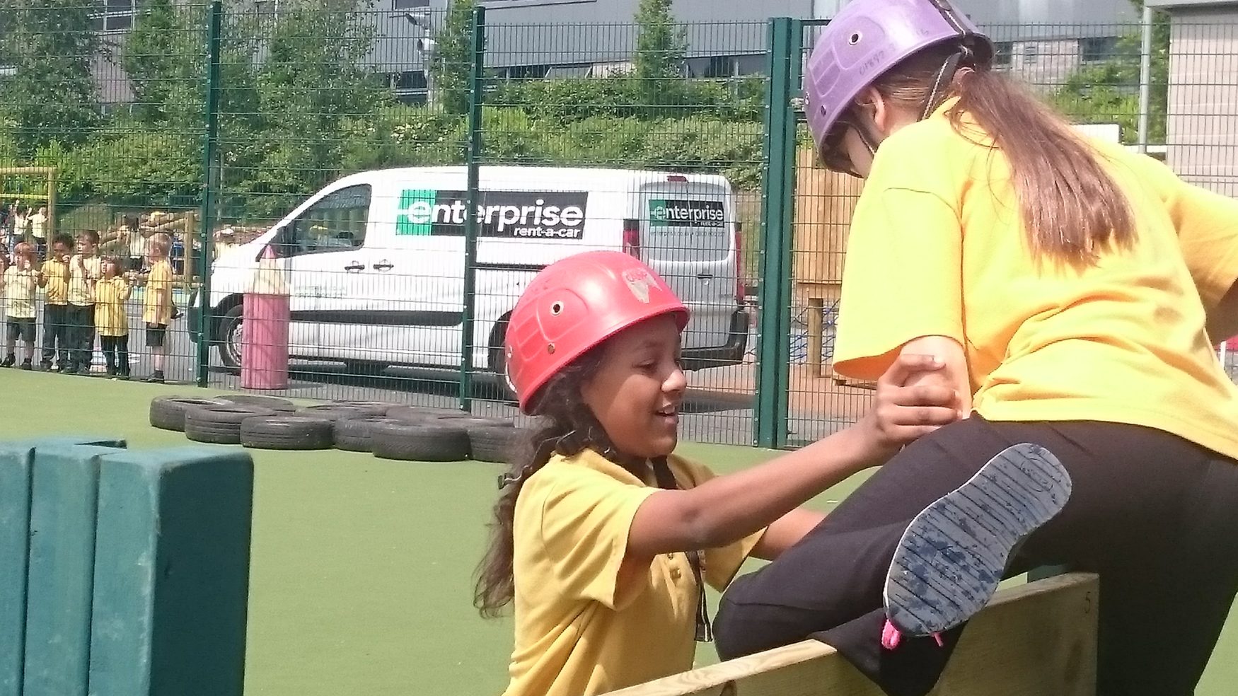 Assault Course For Schools | WiseUp Team Building