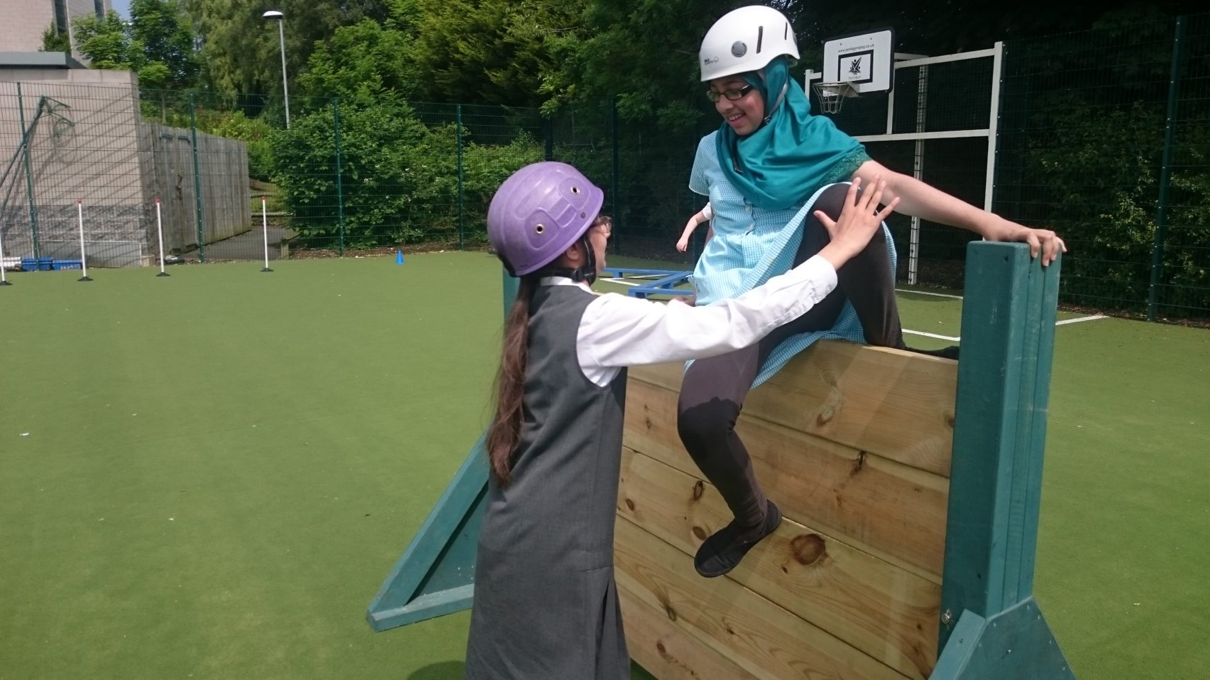 Assault Course For Schools | WiseUp Team Building