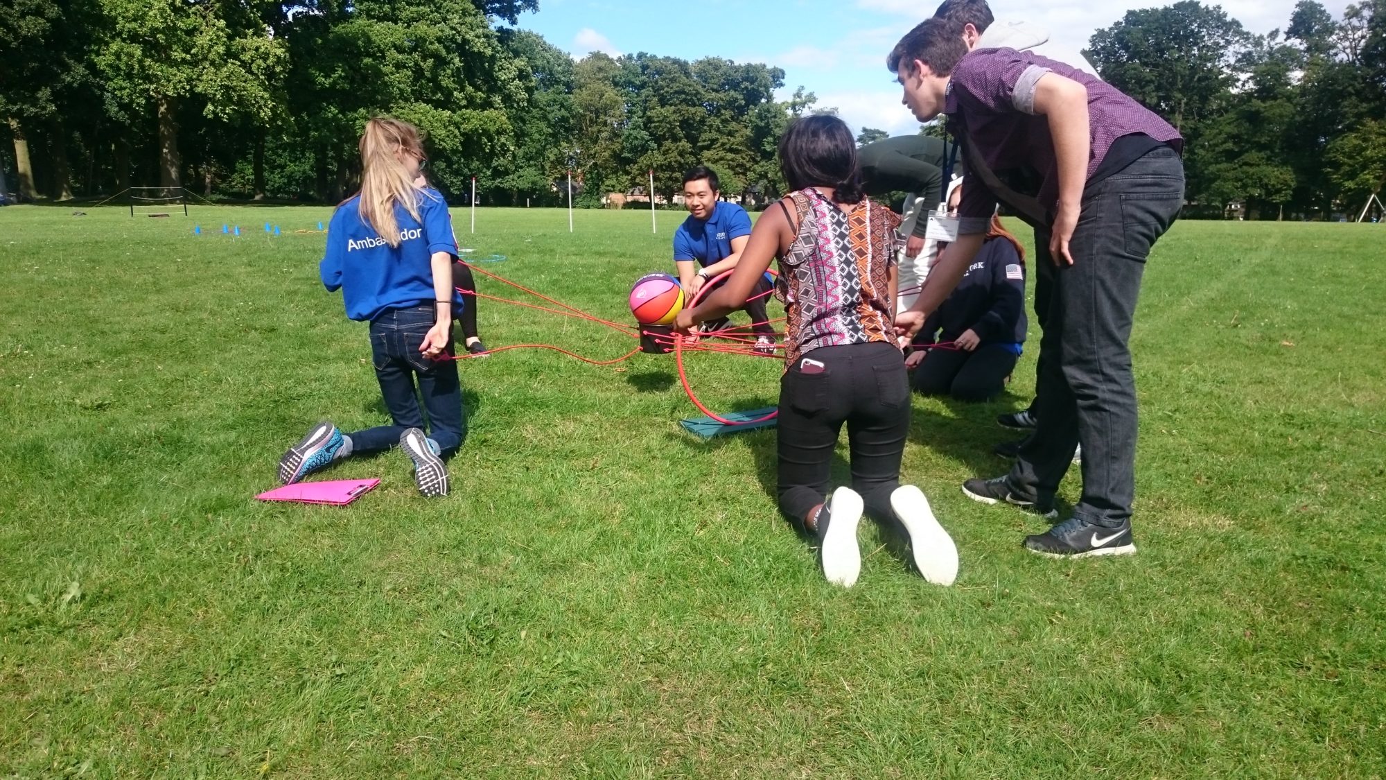 Staffordshire School Team Building Activities | WiseUp Team Building